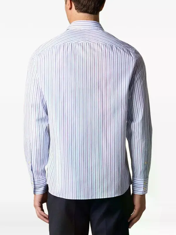 Brooks Brothers X Thomas Mason Striped-pattern Shirt