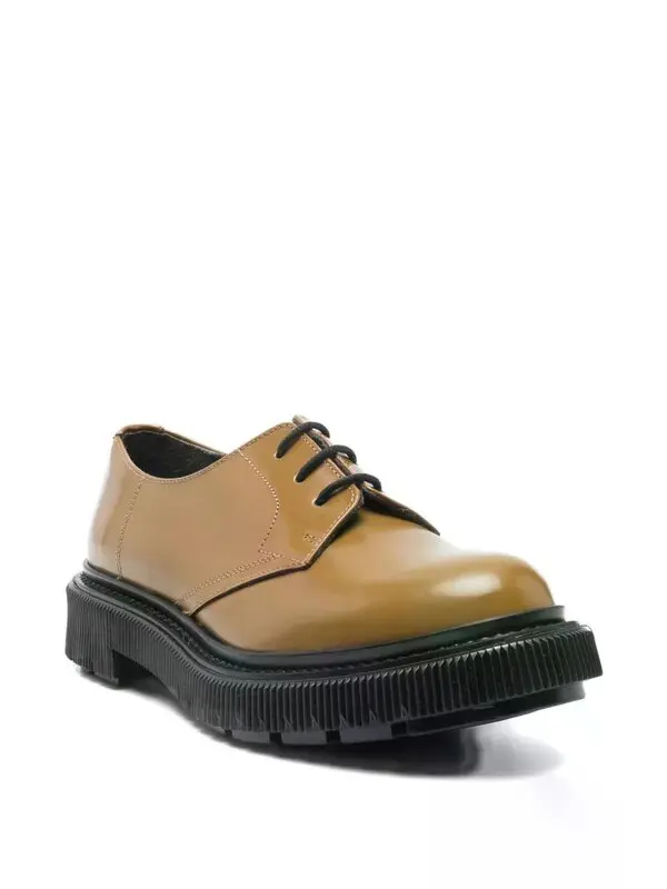 ADIEU PARIS Lace-up Derby Shoes - Brown