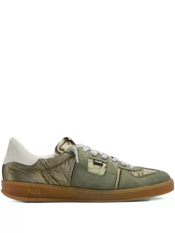 P448 Monza Panelled Lace-up Sneakers