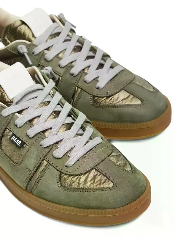 P448 Monza Panelled Lace-up Sneakers