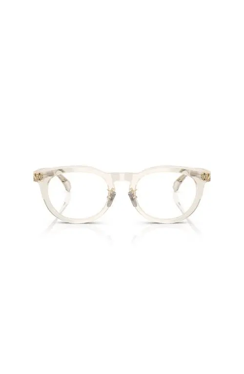 Moncler 52mm Phantos Optical Glasses - White