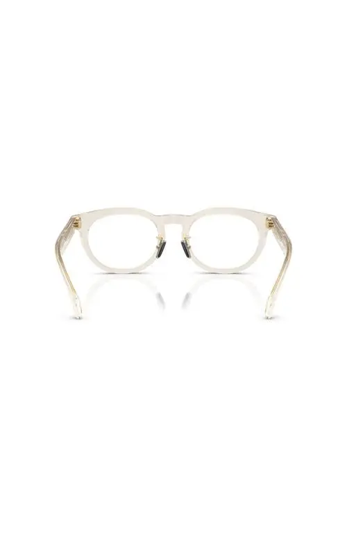 Moncler 52mm Phantos Optical Glasses - White