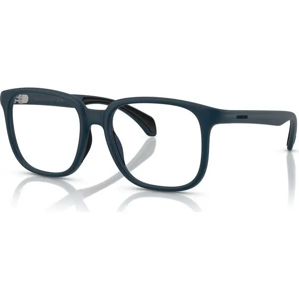 Moncler 55mm Square Optical Glasses - Blue