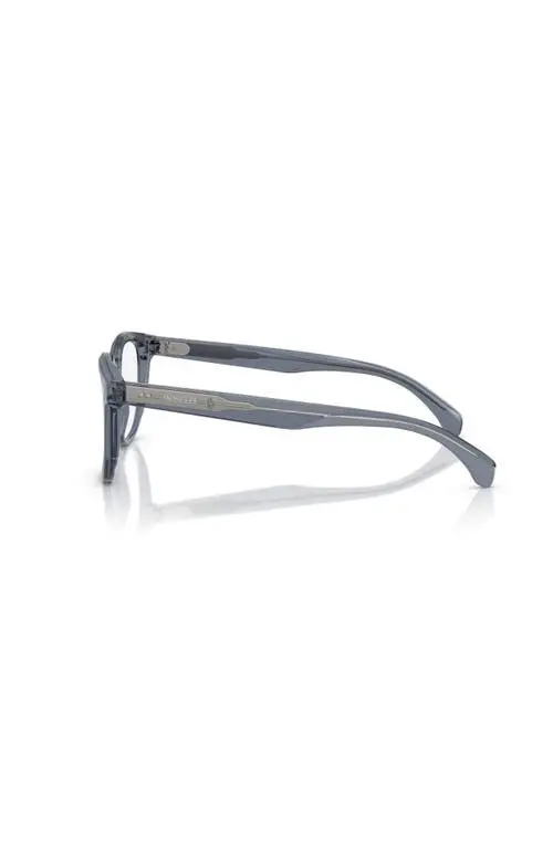 Moncler Square Acetate Eyeglasses - Blue