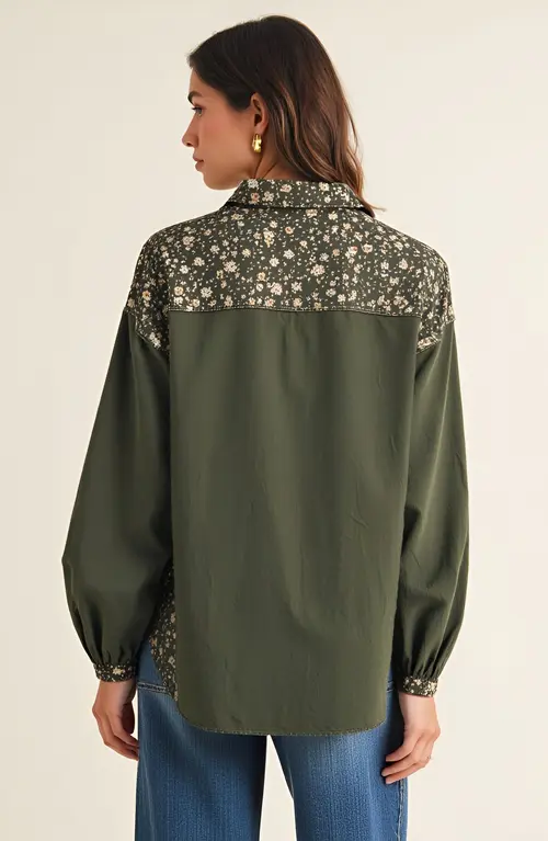 MODENAIRE Long Sleeve Button-up Shirt