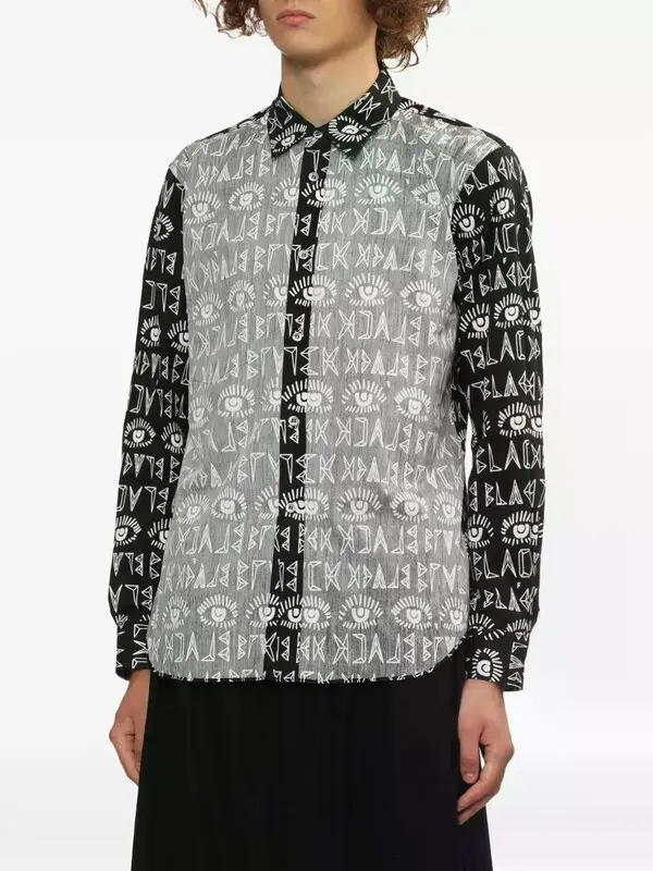 Comme Des Garçons Graphic-motif Shirt