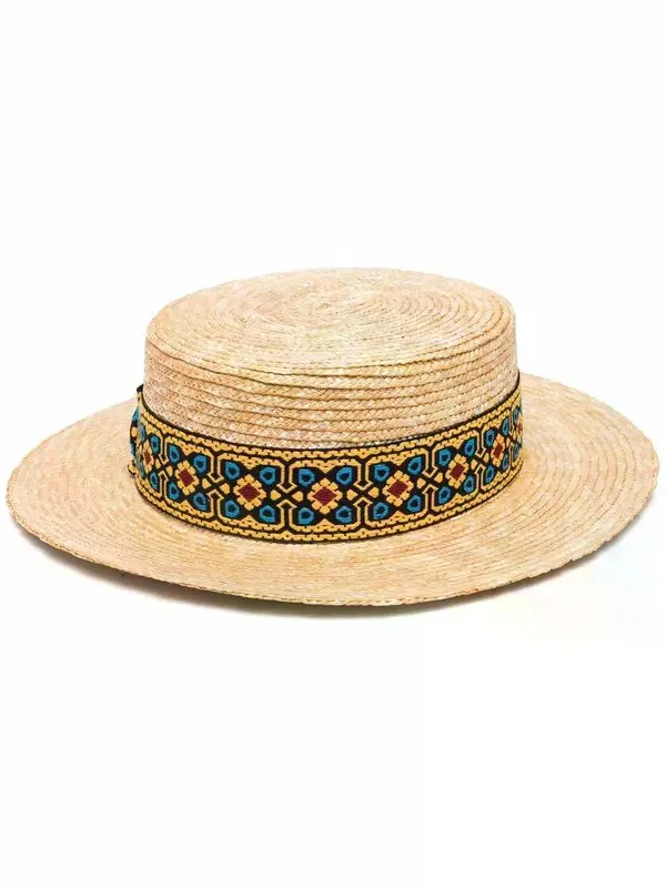 Borsalino Magiostrina Straw Hat - Neutrals