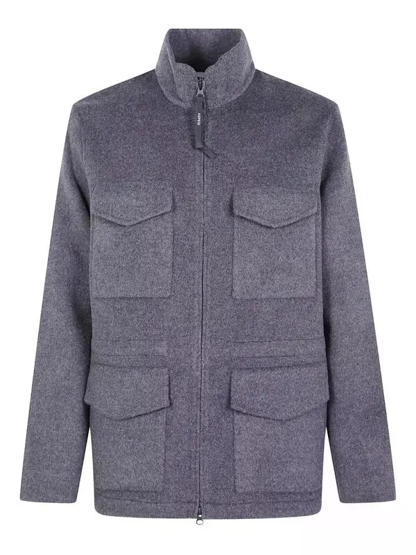 Aspesi Zip-up Jacket With Pockets