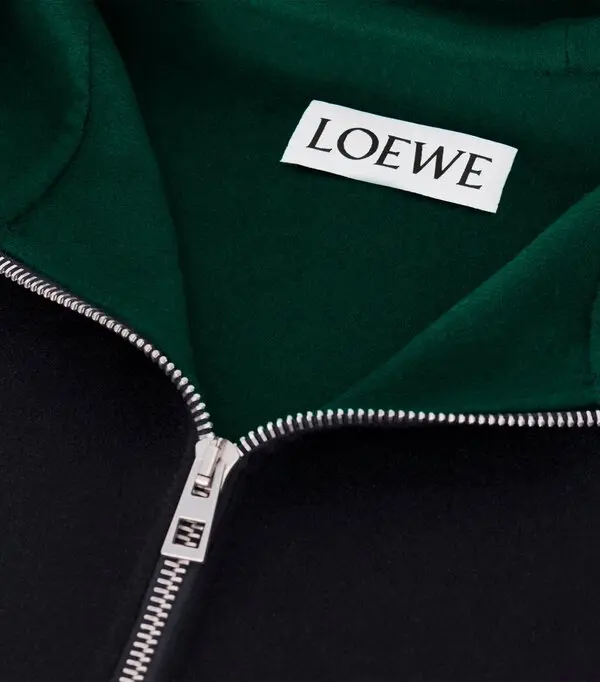 Loewe Wool-cashmere Hooded Jacket