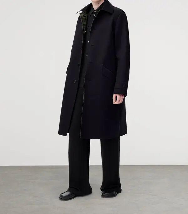Loewe Wool-blend Reversible Overcoat