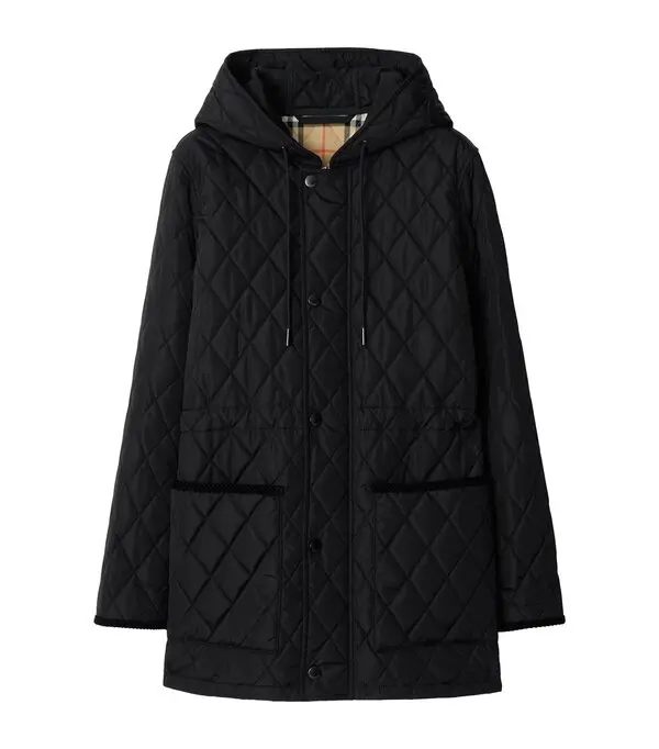 Burberry Nylon Quilted Parka