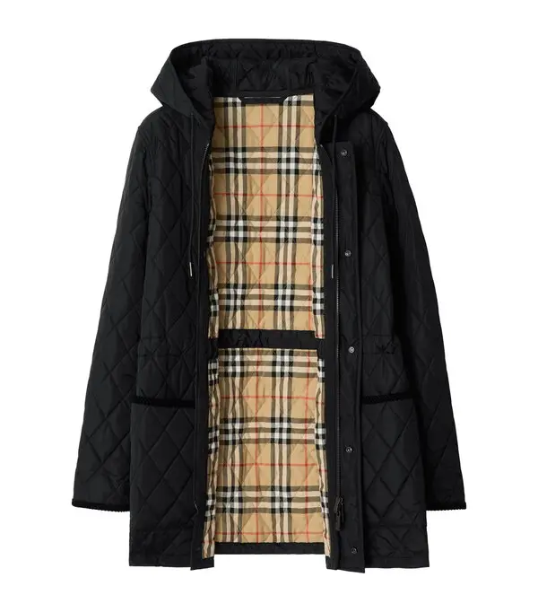Burberry Nylon Quilted Parka