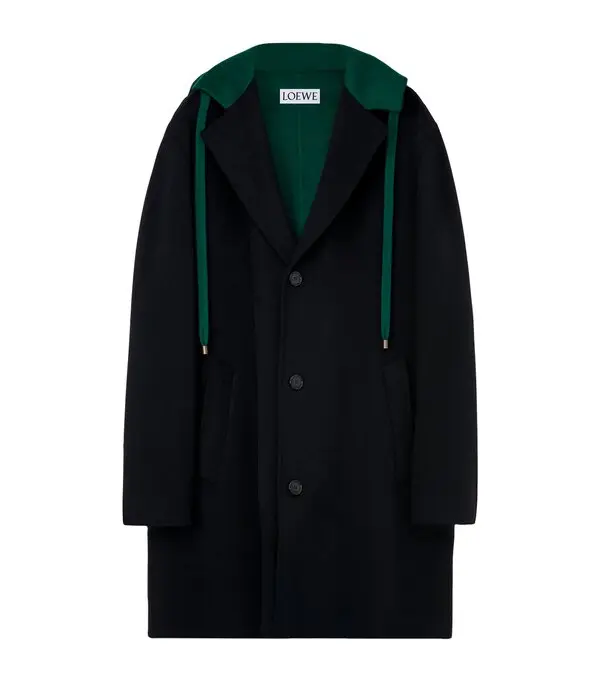 Loewe Wool-cashmere Duffle Coat