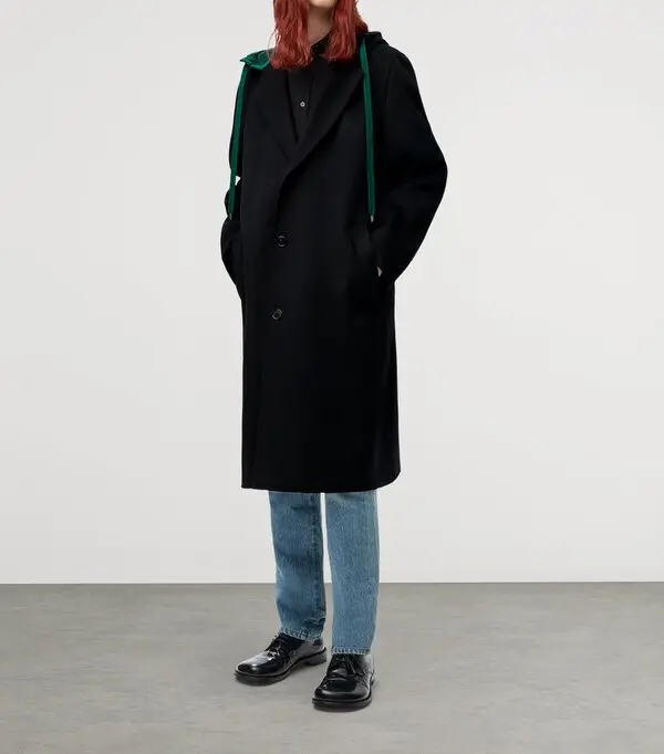 Loewe Wool-cashmere Duffle Coat