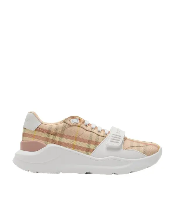 Burberry Checkered Sneakers
