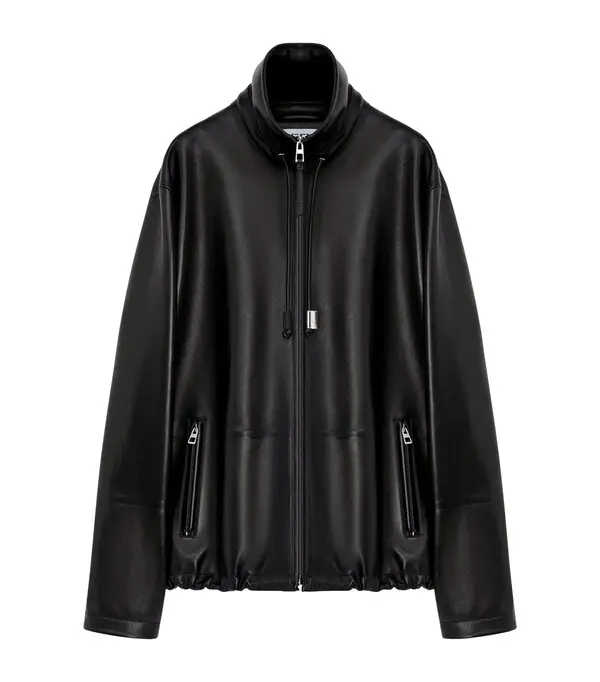 Loewe Leather Track Jacket