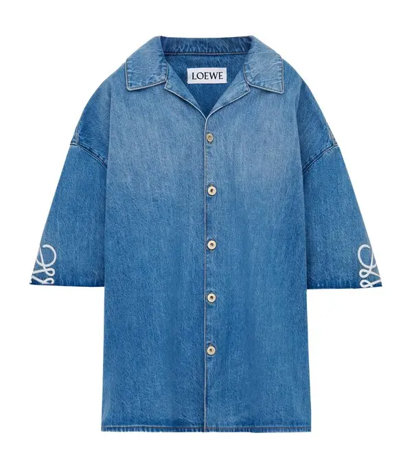 Loewe Anagram Denim Shirt