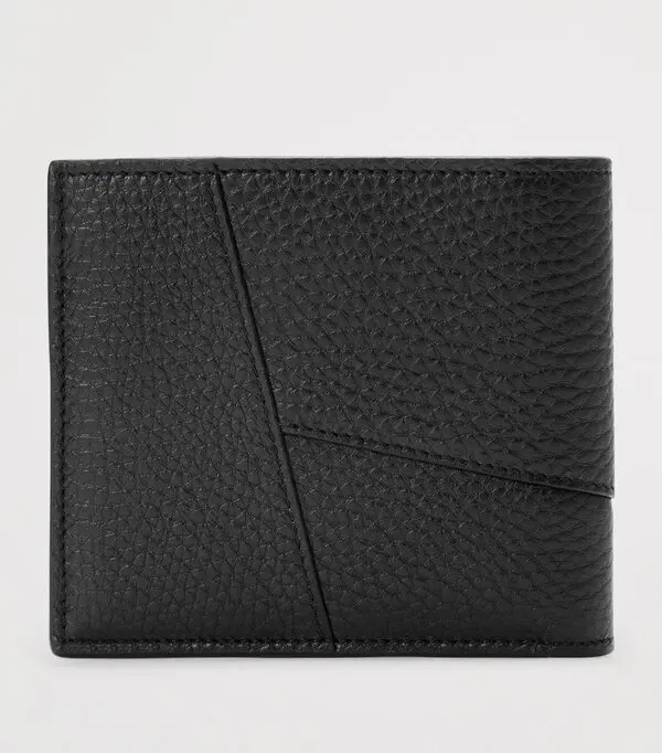 Loewe Grained Leather Puzzle Edge Wallet - Black