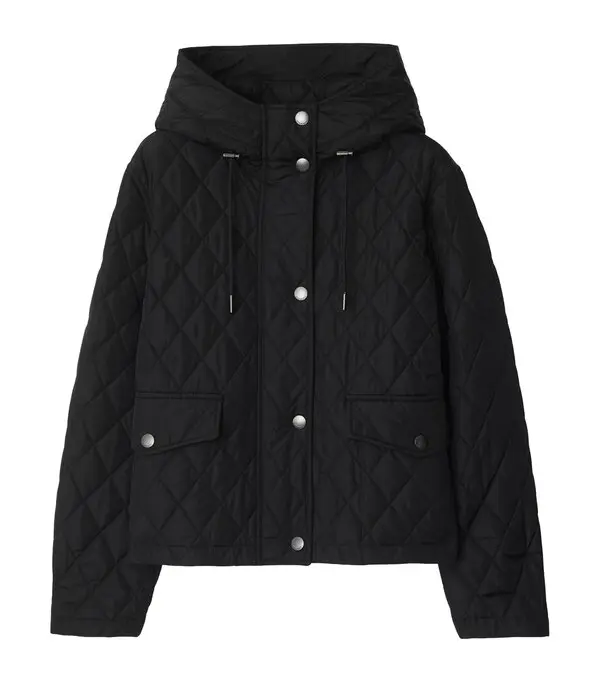 Burberry Hooded Field Jacket - Black