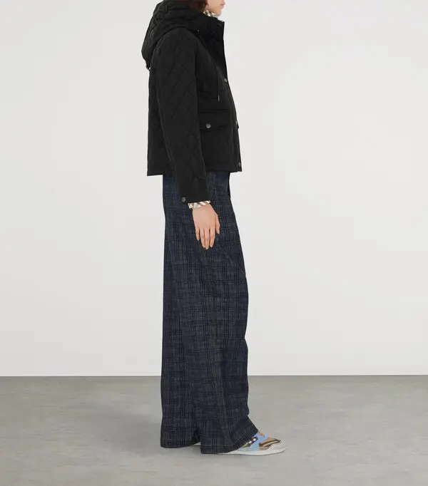 Burberry Hooded Field Jacket - Black