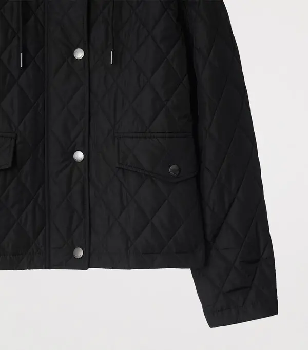 Burberry Hooded Field Jacket - Black