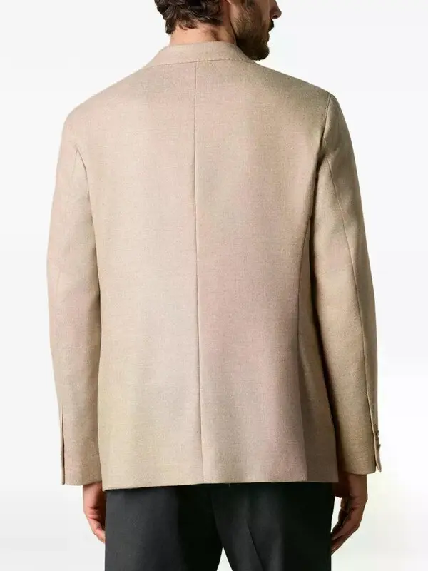 Brooks Brothers Wool-cashmere Blend Blazer - Neutrals