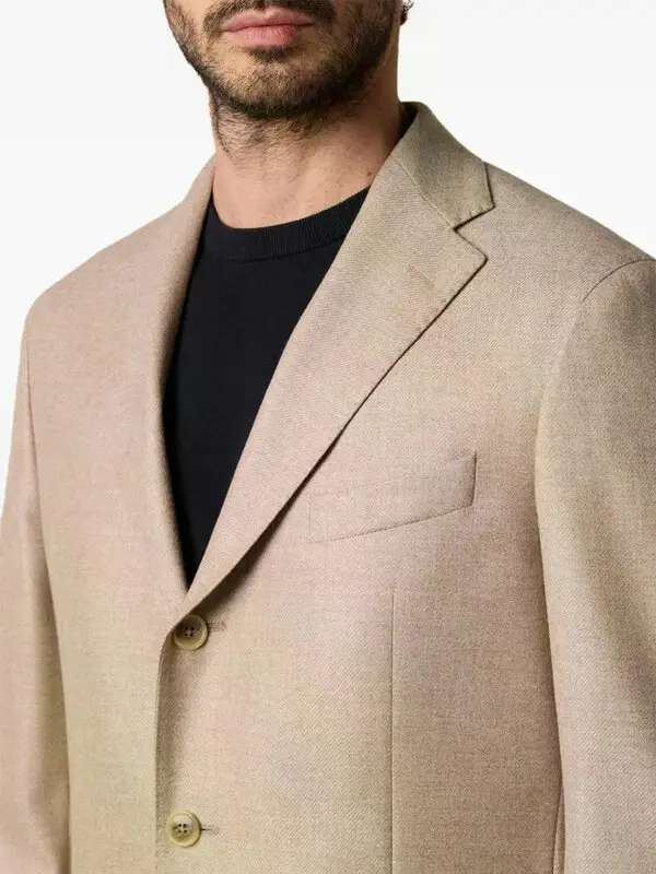Brooks Brothers Wool-cashmere Blend Blazer - Neutrals
