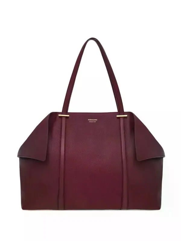 FERRAGAMO Large Folded-sides Tote Bag