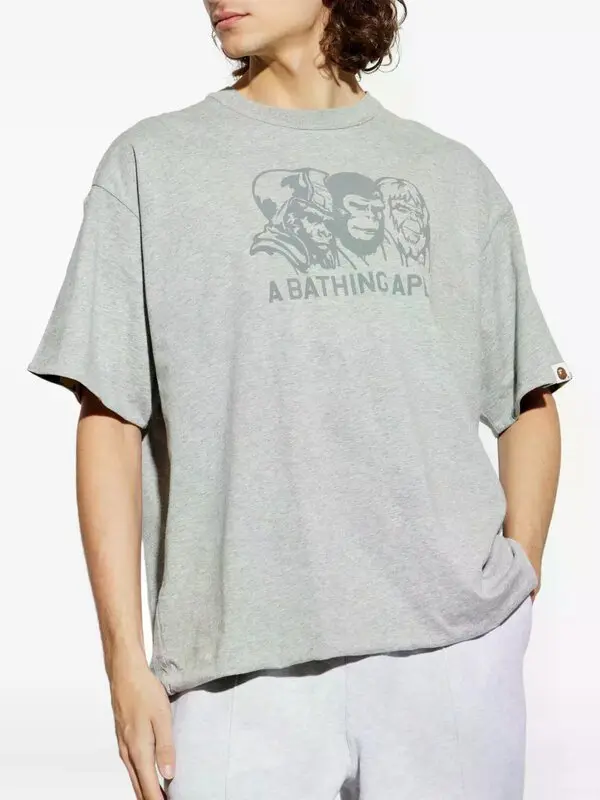 A BATHING APE Double Face Cotton T-shirt