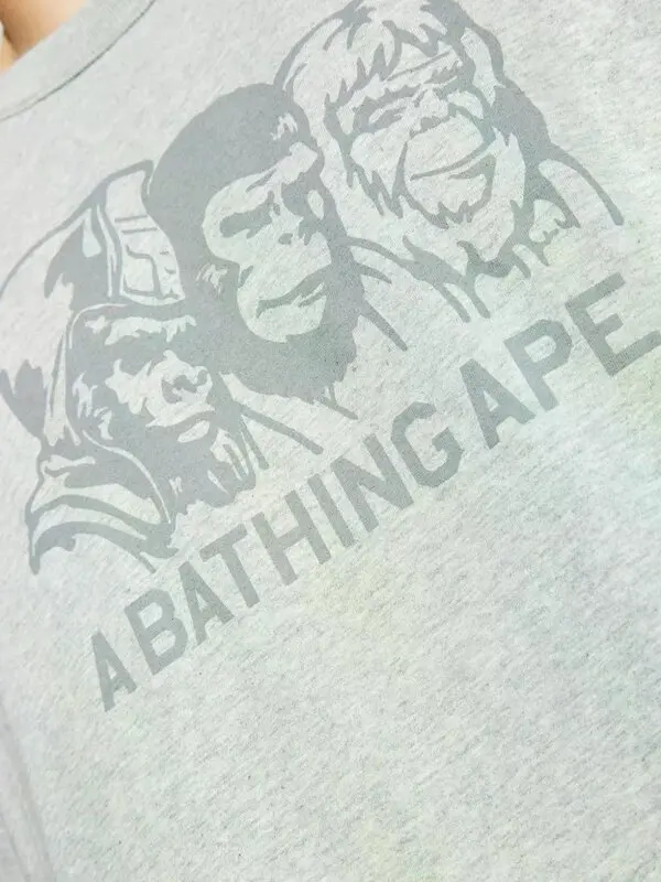A BATHING APE Double Face Cotton T-shirt