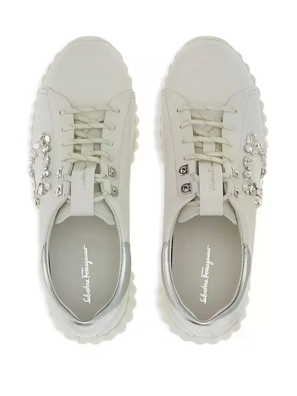 FERRAGAMO Gancini-motif Sneakers