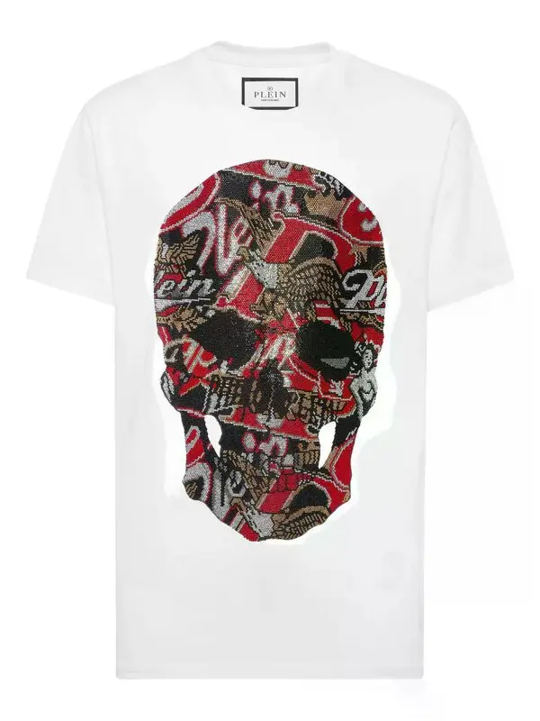 Philipp Plein Skull Stones T-shirt - White