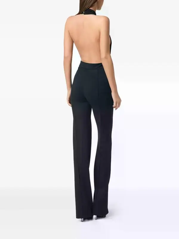 Philipp Plein Fatale Halterneck Jumpsuit