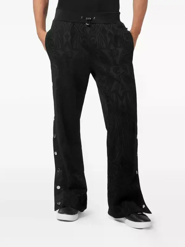 Philipp Plein Jacquard Pattern Trousers
