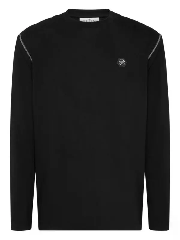 Philipp Plein Zip-detail T-shirt