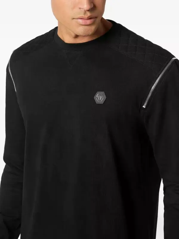 Philipp Plein Zip-detail T-shirt