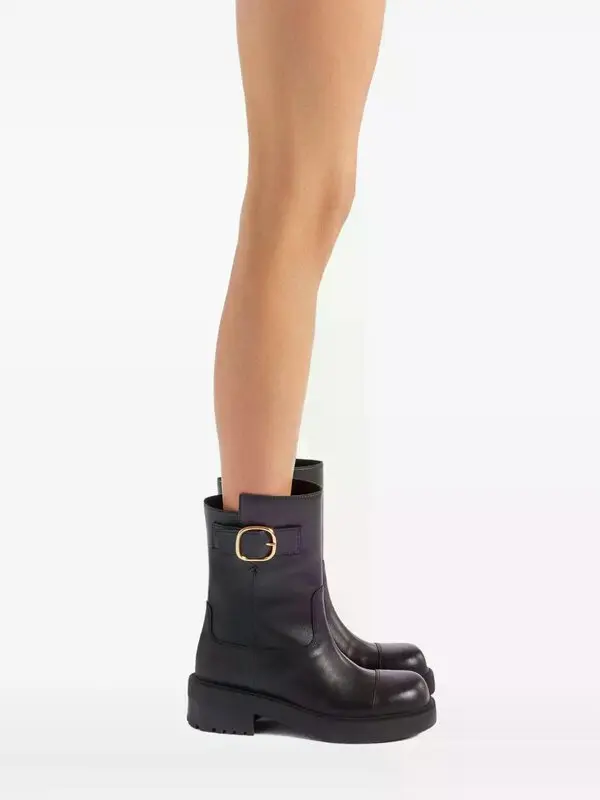 GIUSEPPE ZANOTTI Lori Buckle Detail Boots