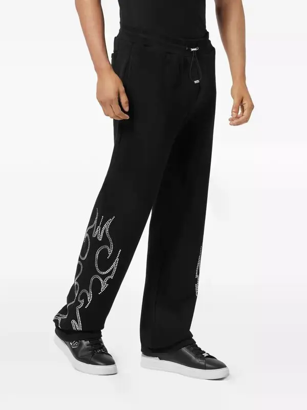 Philipp Plein Flame-stud Trousers