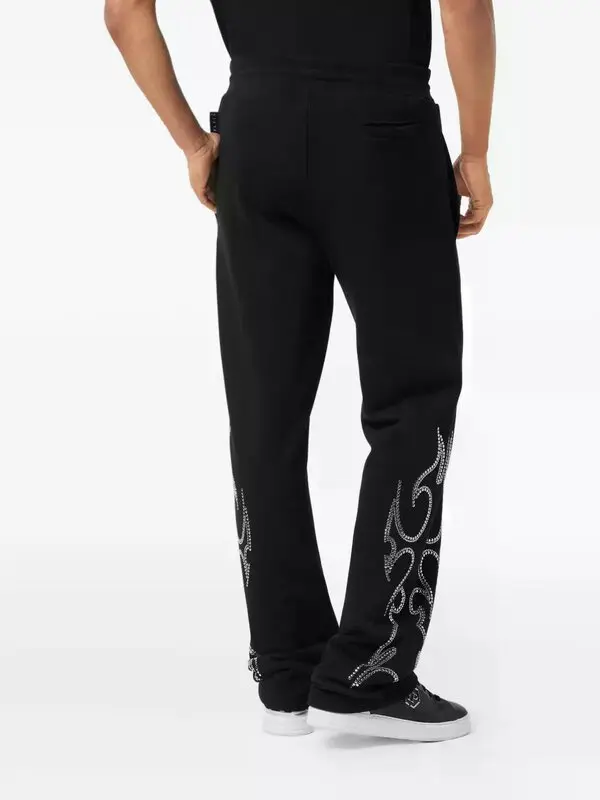 Philipp Plein Flame-stud Trousers