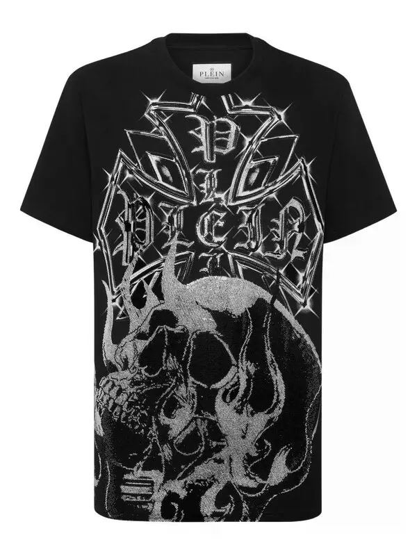 Philipp Plein Graphic-skull T-shirt