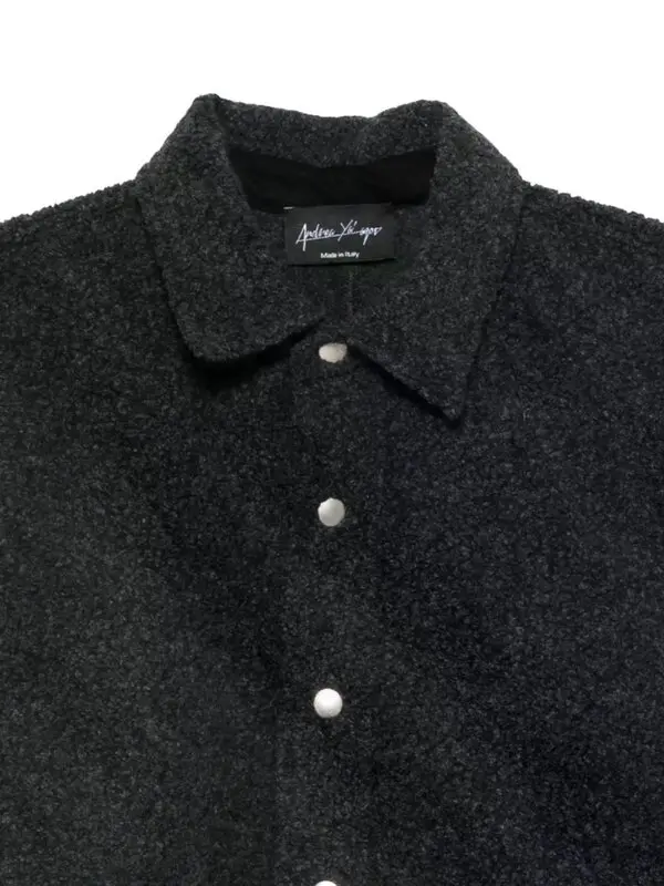 Andrea Ya'aqov Wool-blend Shirt Jacket