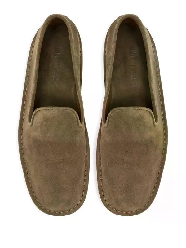 BUTTERO® Suede Loafers - Grey