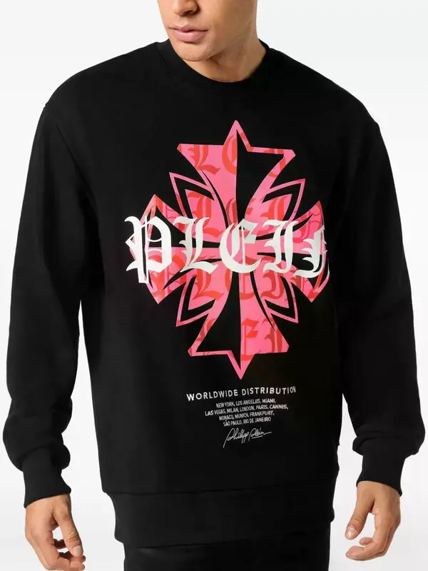 Philipp Plein Printed Crewneck Sweatshirt
