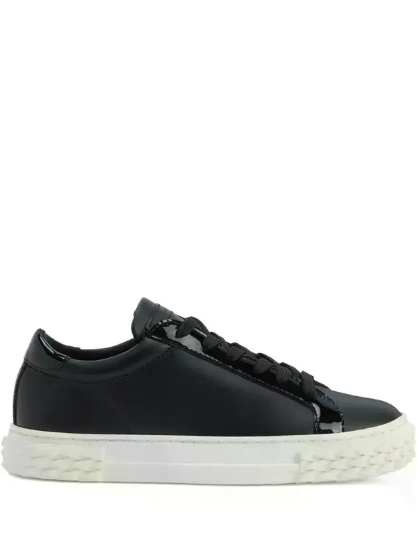 GIUSEPPE ZANOTTI Blabber Patent-leather Sneakers