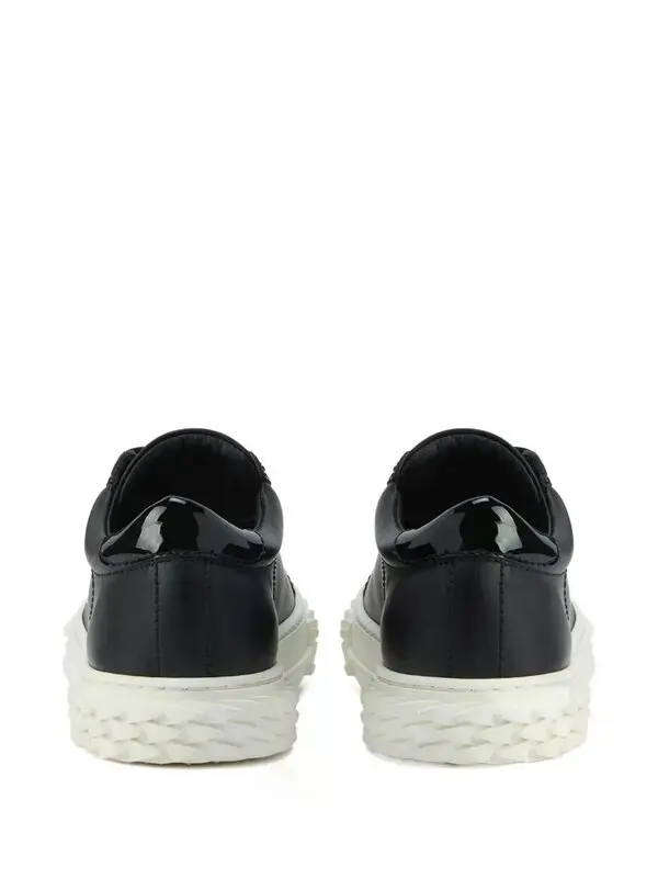 GIUSEPPE ZANOTTI Blabber Patent-leather Sneakers