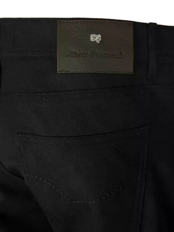 Marco Pescarolo Logo-patch Jeans