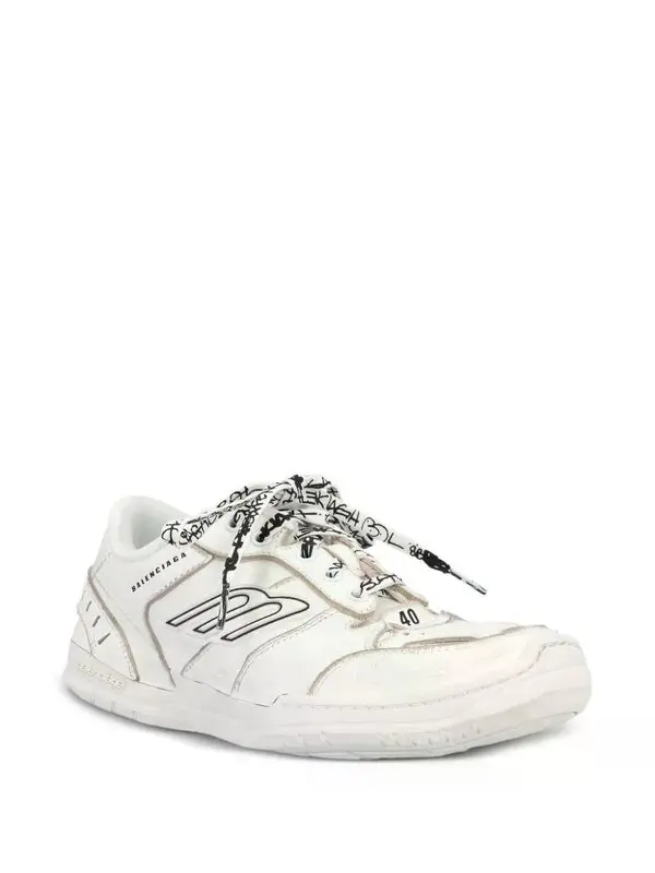 Balenciaga Hamptons Sneakers - 9000white