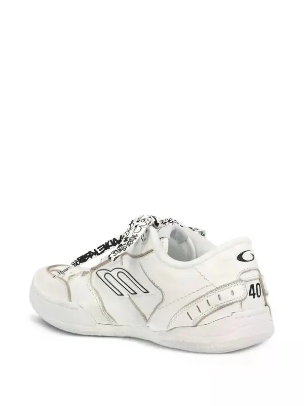 Balenciaga Hamptons Sneakers - 9000white