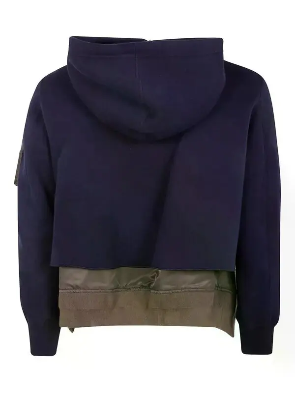 Sacai Zip-up Hooded Jacket