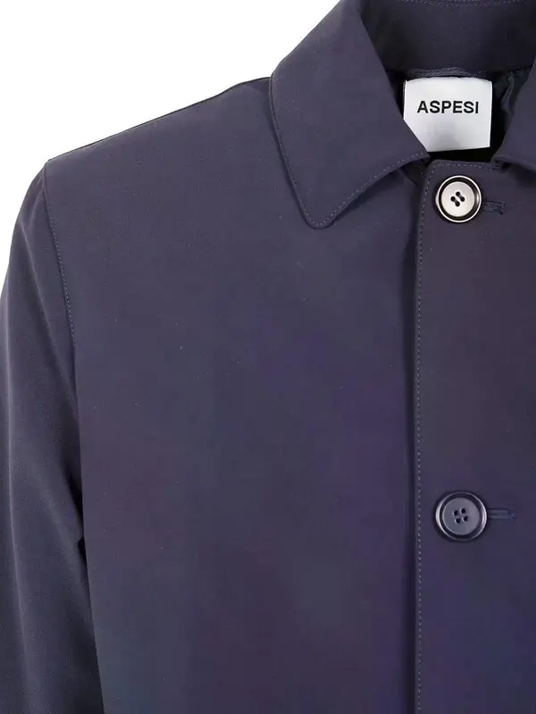 Aspesi Buttoned Trench Coat